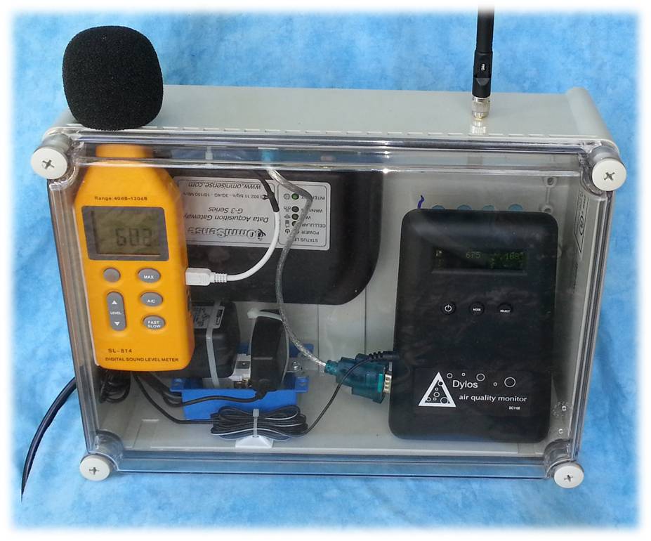 OmniSense Wireless Sensors:DISCONTINUED. REPLACED WITH OUR NEW G-7 AIR QUALITY MONITOR. Remote ...